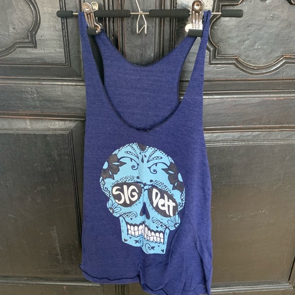 Tops | Sigma Delta Tau Sorority Tank Top | Poshmark